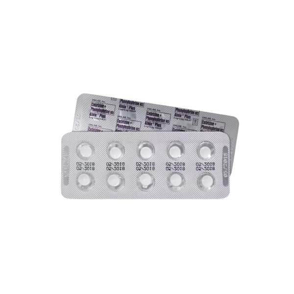ALNIX PLUS Cetirizine Dihydrochloride / Phenylephrine Hydrochloride 5mg ...